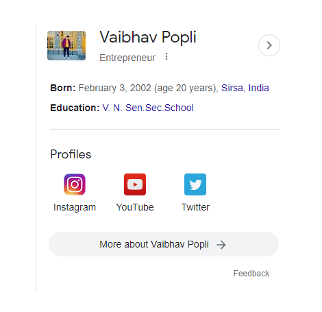 Musical Artist Panel Full Complete - Google Panel Service